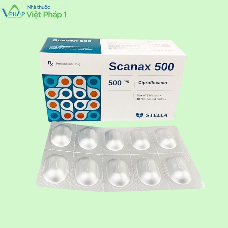 Scanax 500mg/vỉ - Nhà Thuốc Việt Nam